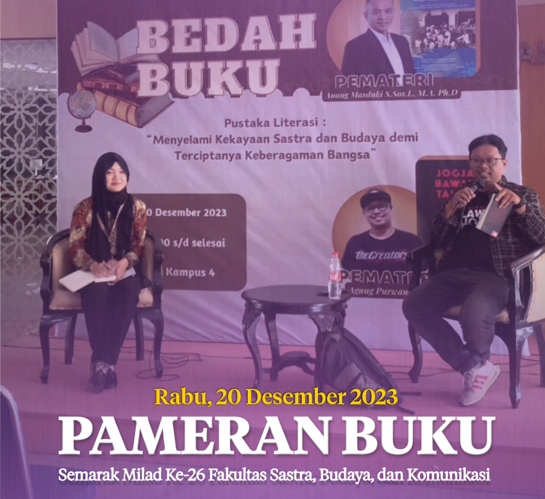 Mahasiswa FSBK Buat Forum Intelektual dan Kreativitas Literasi Melalui Pameran Buku - Fakultas ...